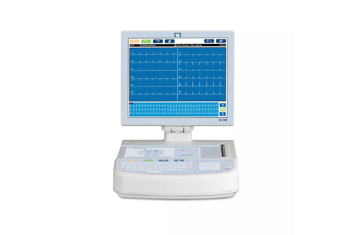 Hillrom - Welch Allyn Mortara Eli380 12 lead Resting ECG with AM12 ...