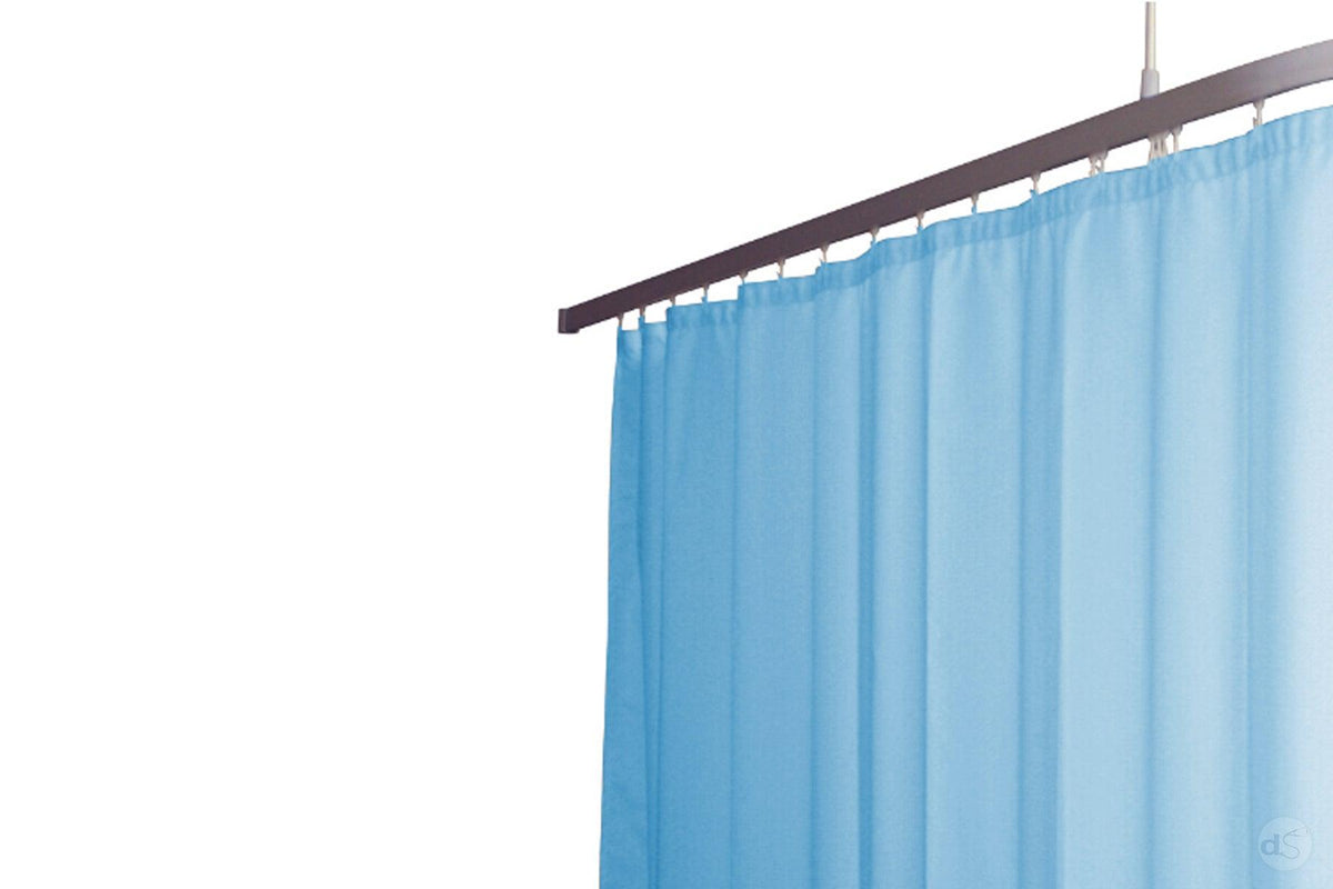 Privacy Curtain Track Kit - Straight, 3800mm Long – DocStock