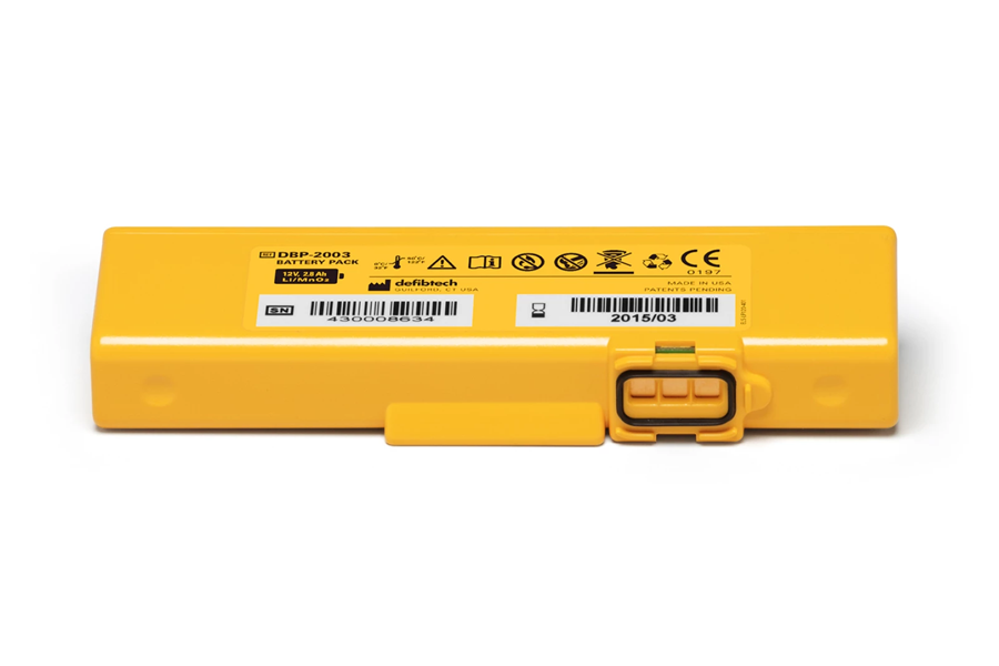 Standard 4 year Battery Pack (Defibtech VIEW/PRO/ECG UNITS ONLY) – DocStock