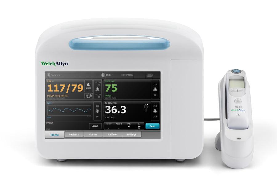Hillrom - Welch Allyn Connex Vital Signs Monitor 6700 NIBP, Nellcor, IR ...