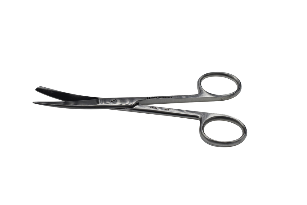 Armo Scissors - Surgical, Sharp/blunt - curved, 13cm – DocStock