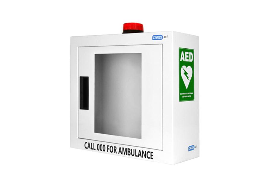 CardiACT AED Wall Cabinet with Alarm, Strobe Light and ANZCOR-approved ...