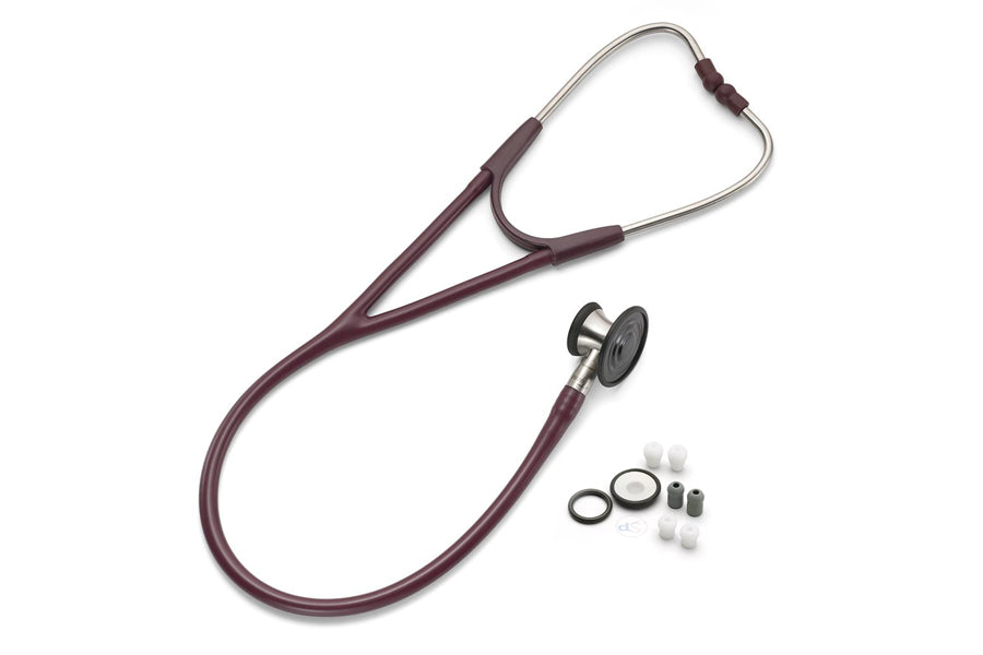 Hillrom - Welch Allyn Tycos Harvey Elite Stethoscope (28"), Burgundy ...