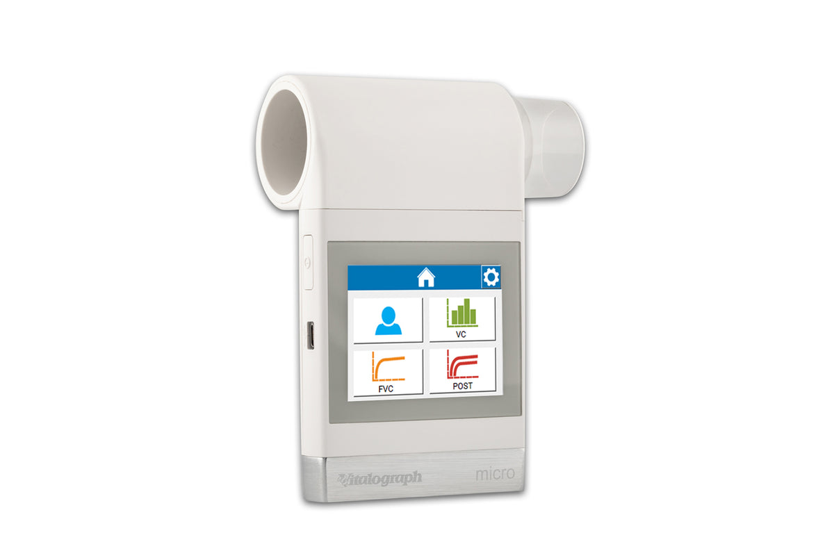 Vitalograph Micro Hand-held Spirometer with USB and BlueTooth plus ...