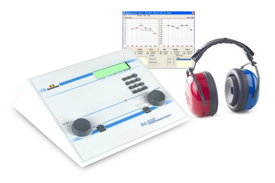 Entomed SA202 Screening Automatic Audiometer with AudioCups and AudiMax ...